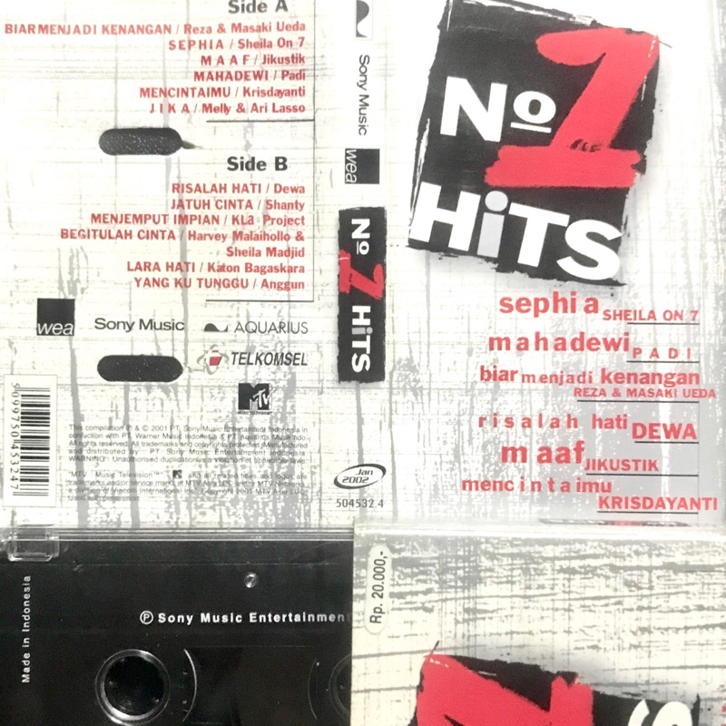 Jual KASET PITA NO 1 HITS VOLUME 1 | Shopee Indonesia