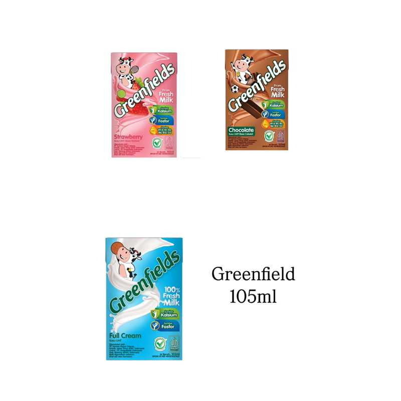 Jual Greenfield Susu UHT Kotak 105 ml | Shopee Indonesia