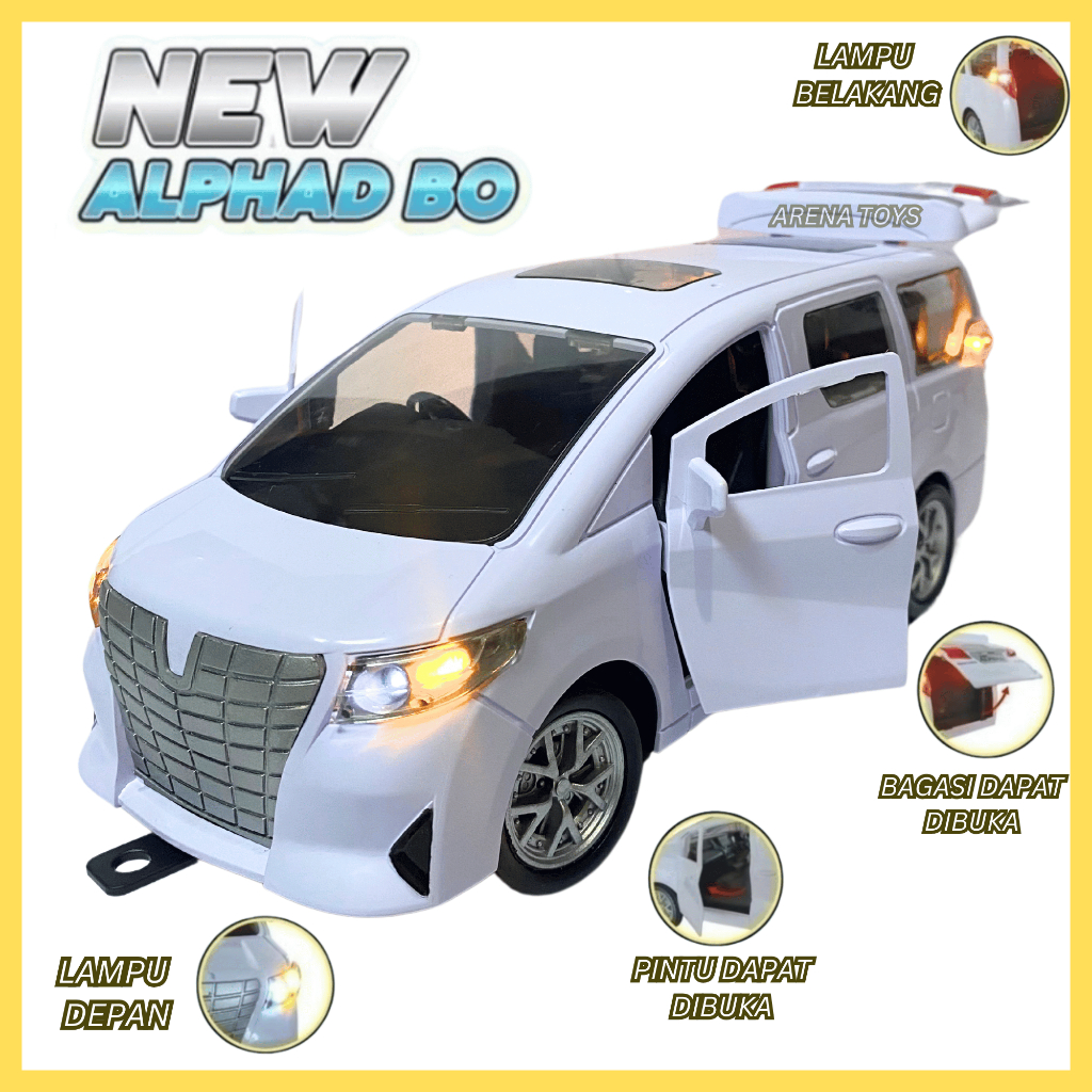 Jual Mainan Mobil Alphard Telolet Pintu Bisa Dibuka Mainan Anak Ada ...