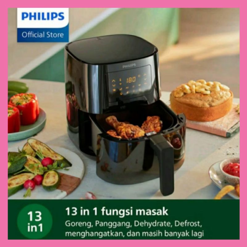 Jual Philips Digital Airfryer HD9255/90 Low Watt Multifungsi | Shopee ...