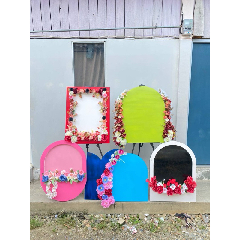Jual FLOWERS BOX PAPAN BUNGA UCAPAN PAPAN BUNGA PVC WELCOME SIGN ...