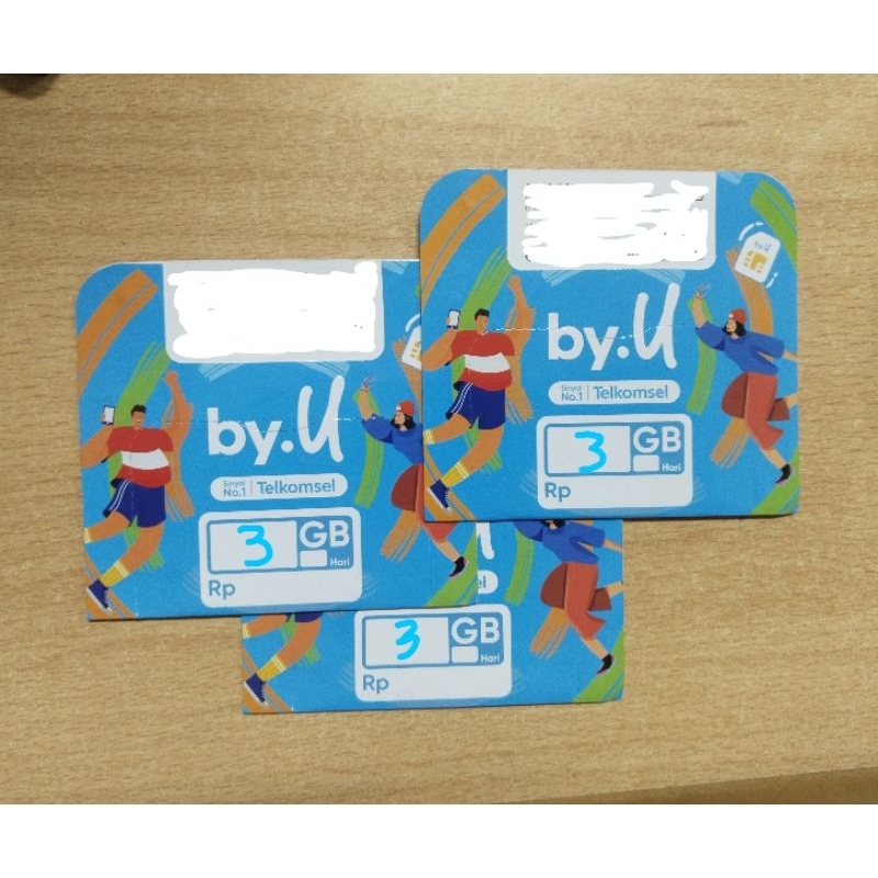 Jual Perdana ByU 3GB 30hari | Shopee Indonesia