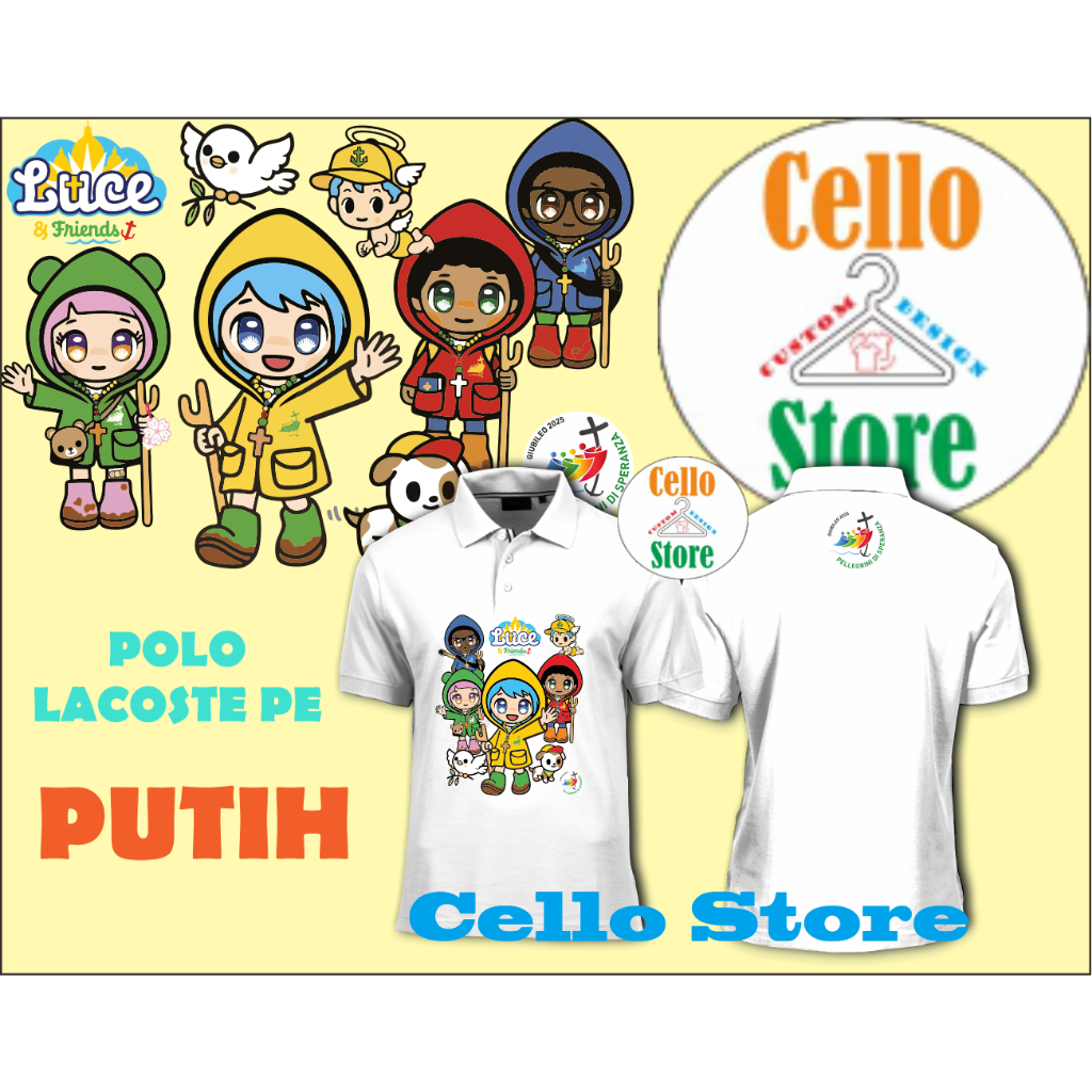 Jual Polo Luce & Friends Yubelium Maskot | Shopee Indonesia
