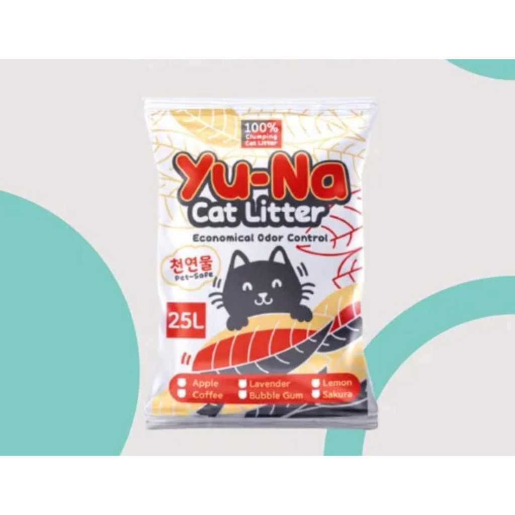 Jual 12 LITER PASIR KUCING GUMPAL WANGI YUNA CAT LITTER PREMIUM ...