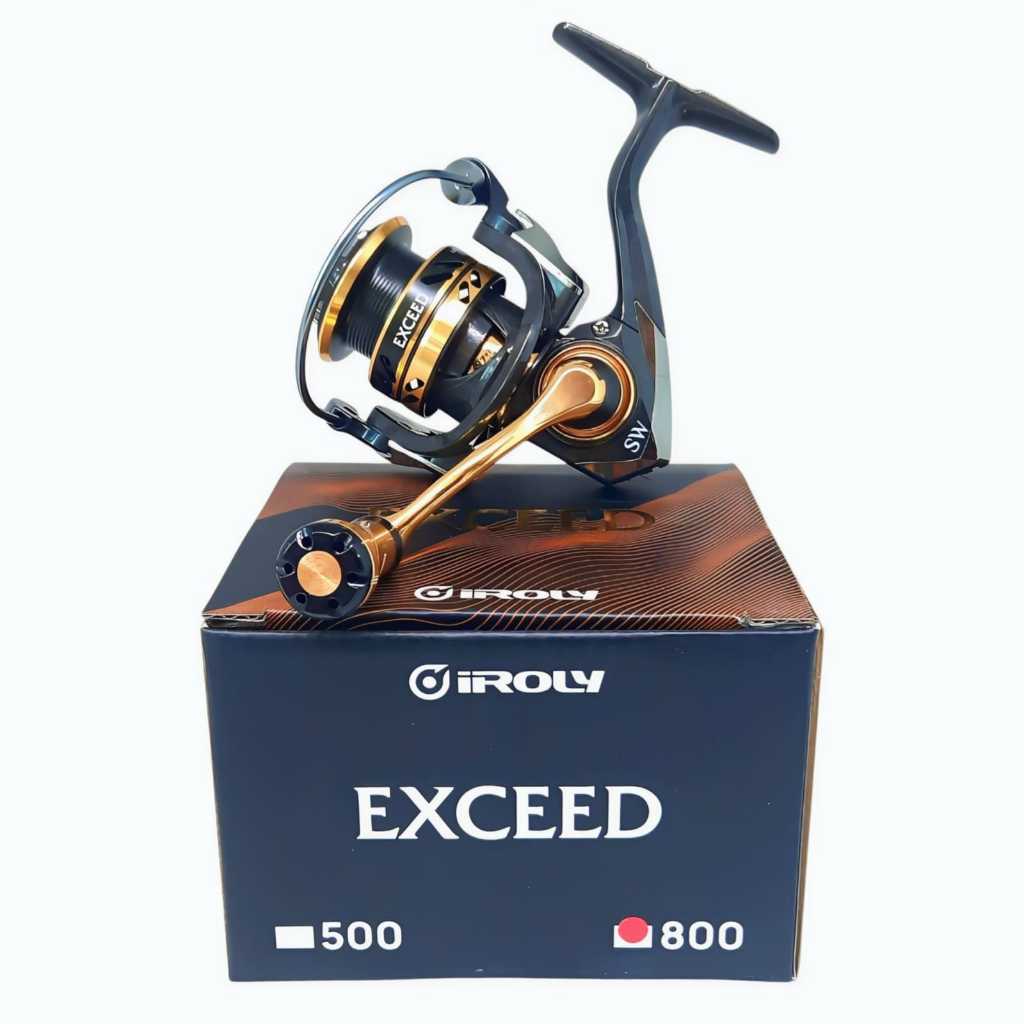 Jual Reel Pancing Iroly Exceed Gear Ratio 5.2:1 Memiliki 7+1 Ball ...