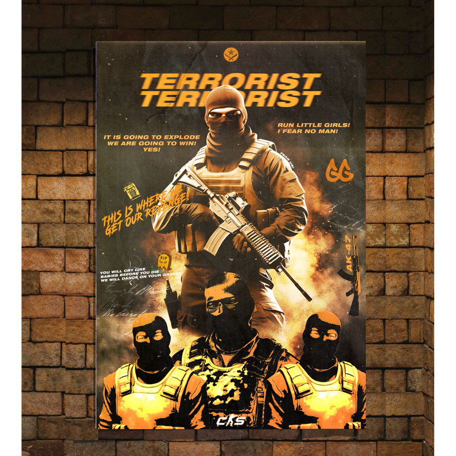 Jual Poster Counter-Strike | Shopee Indonesia