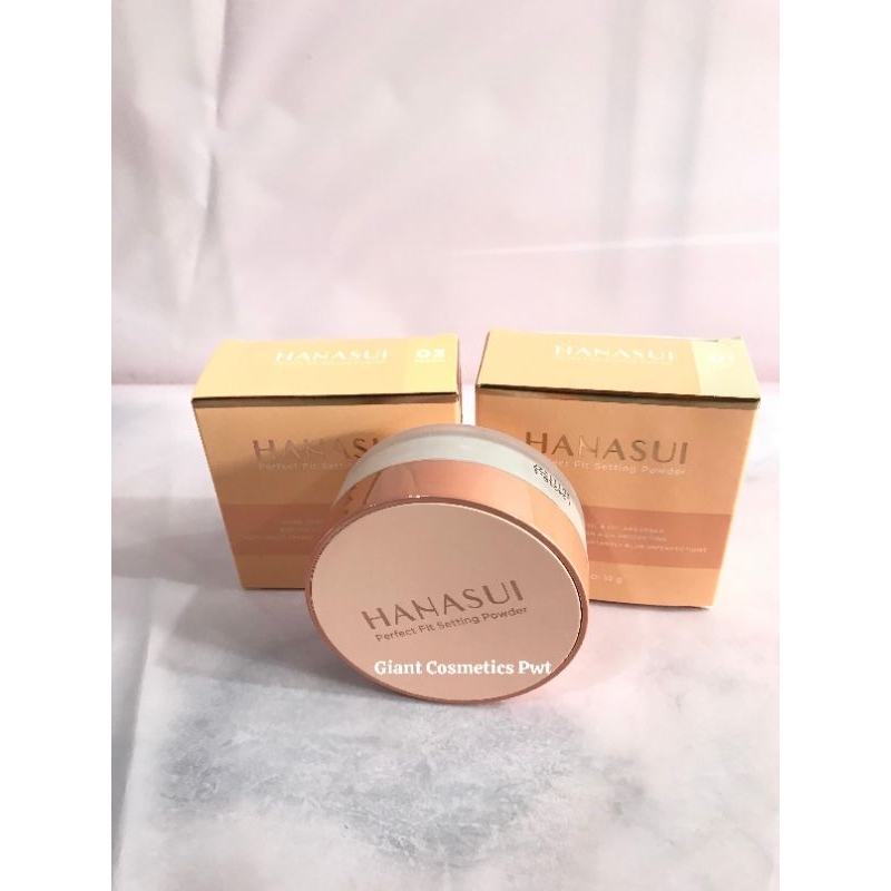 Jual Hanasui perfect fit setting powder | Shopee Indonesia