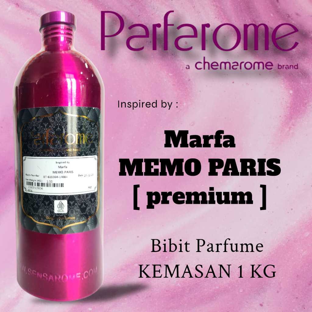 Jual Parfarome Premium - MARFA MEMO PARIS | Bibit parfume murni segel ...