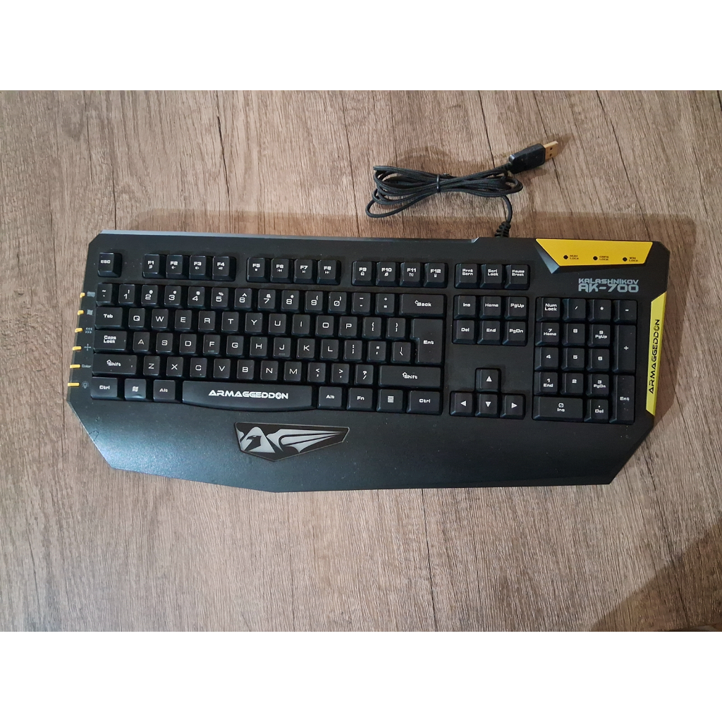 Jual Keyboard ARMAGGEDDON AK 700 USB | Shopee Indonesia