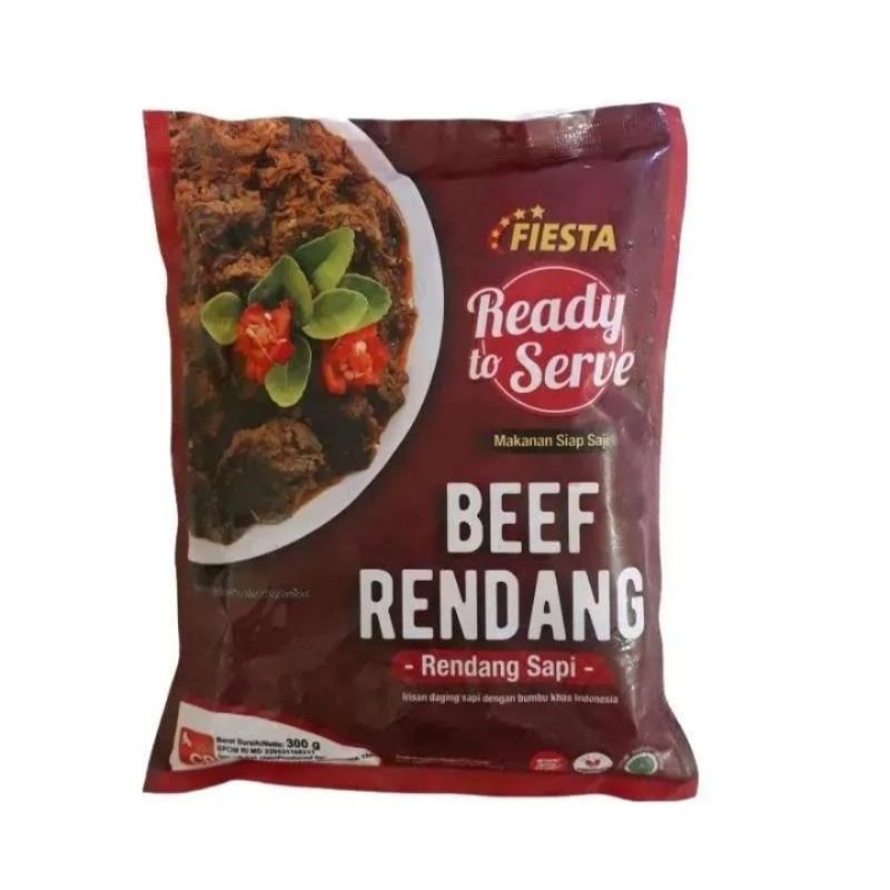 Jual FIESTA RTS Beef Rendang 300g | Shopee Indonesia
