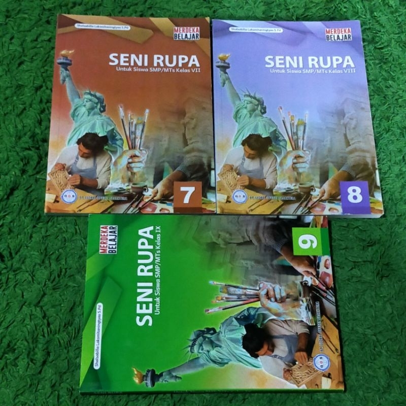 Jual ORIGINAL BUKU SENI RUPA KELAS 7 8 9 SMP/MTs KURIKULUM MERDEKA BELAJAR | Shopee Indonesia