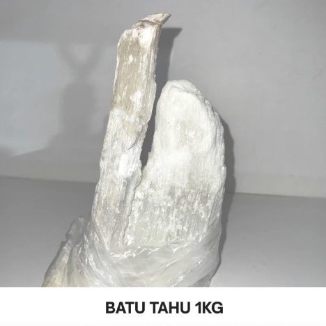 Jual Batu Tahu / Cioko / Sekau / GDL / Kalsium Sulfat 1 KG | Shopee ...