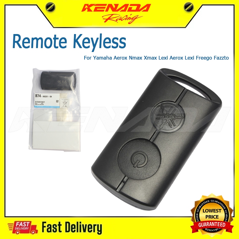 Jual Kunci Remote Keyless Yamaha Nmax Xmax Aerox Lexi | Shopee Indonesia