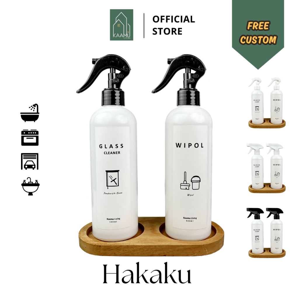 Jual KAAMU LIVING - HAKAKU | Tally Putih 500ml - Botol Refill ...