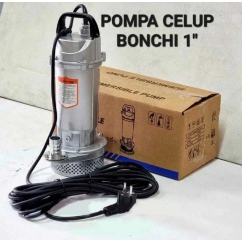 Jual Pompa celup air Kotor air bersih BONCHI 37W SUMBER SIBEL PUMP ...