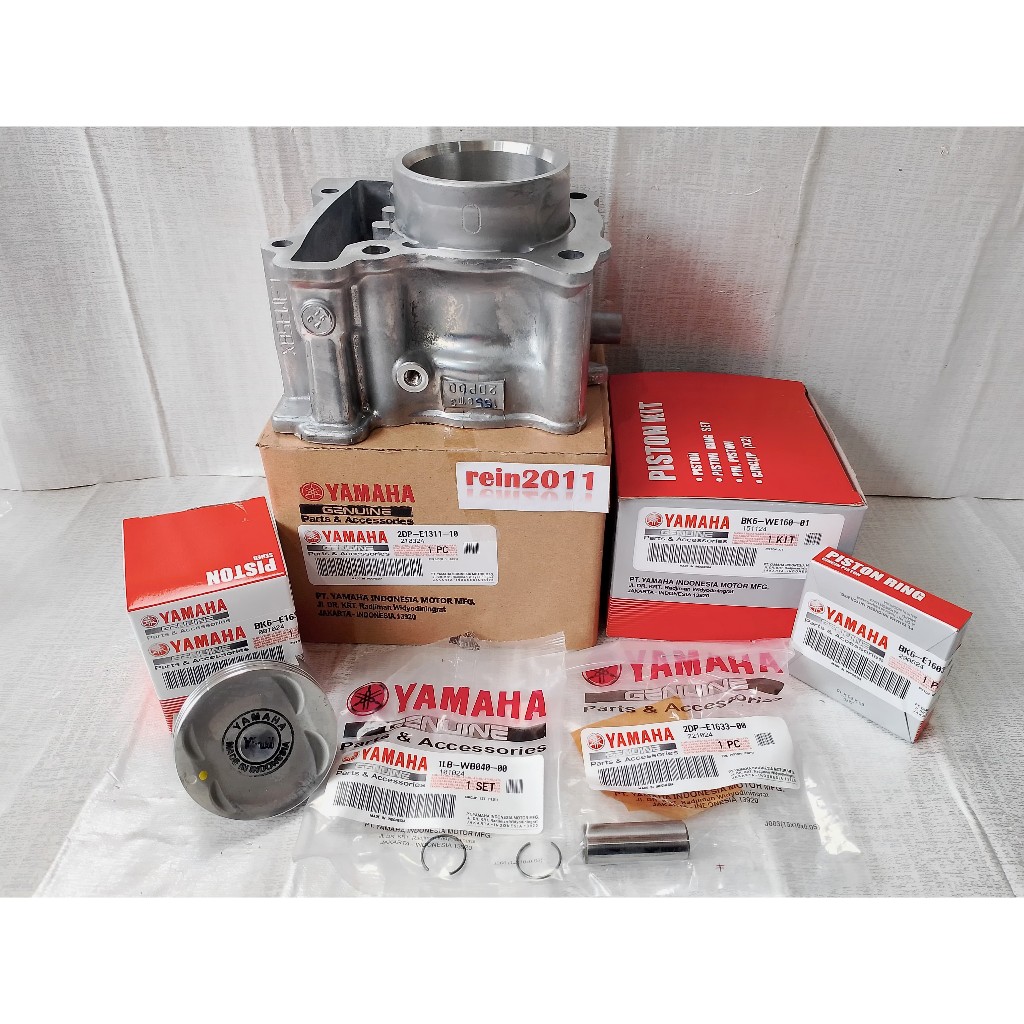 Jual BLOK SEHER NMAX WR 155 R15 V3 SET PISTON KIT R15 V3 ASLI ORI ...