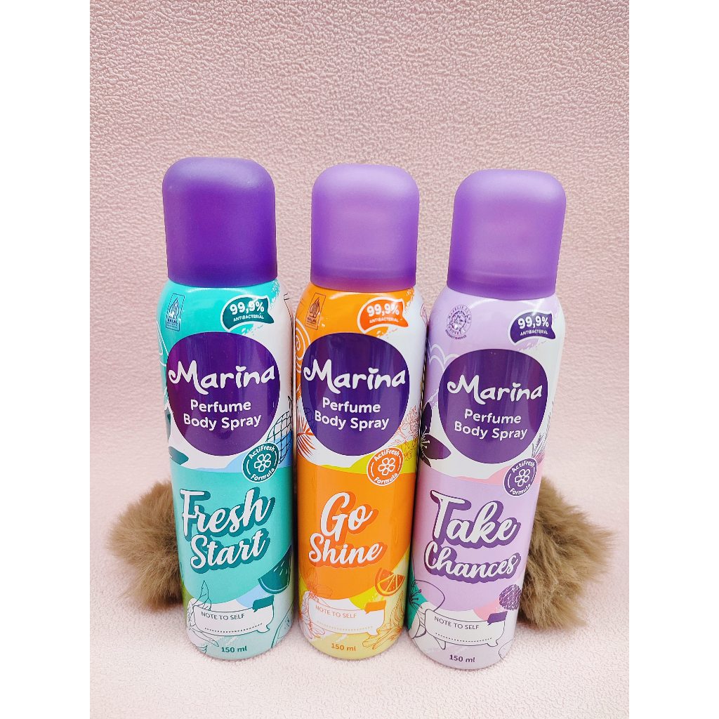 Jual Marina Parfum Body Spray 150ml Parfum Badan Parfum Murah Harga ...