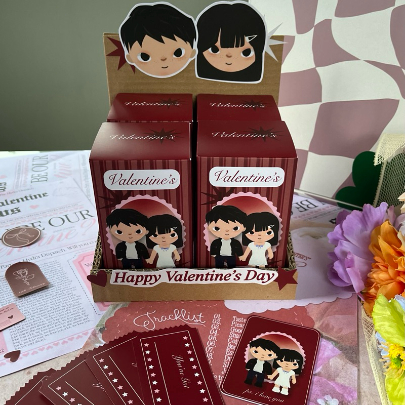 Jual CUSTOM Template Blind Box/ Valentine Blind Box / Birthday Gift ...