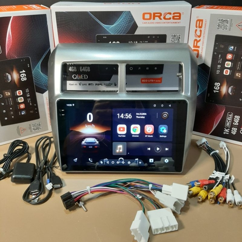 Jual HEAD UNIT ANDROID ORCA AGYA / AYLA ANDROID 9 INCH ORCA RAM 4/64 GB ...