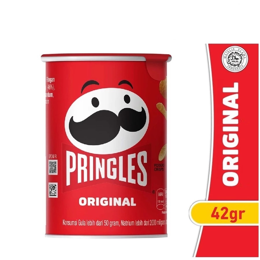 Jual PRINGLES KECIL 42gr /ED NOV 25/1 DUS isi 12 | Shopee Indonesia