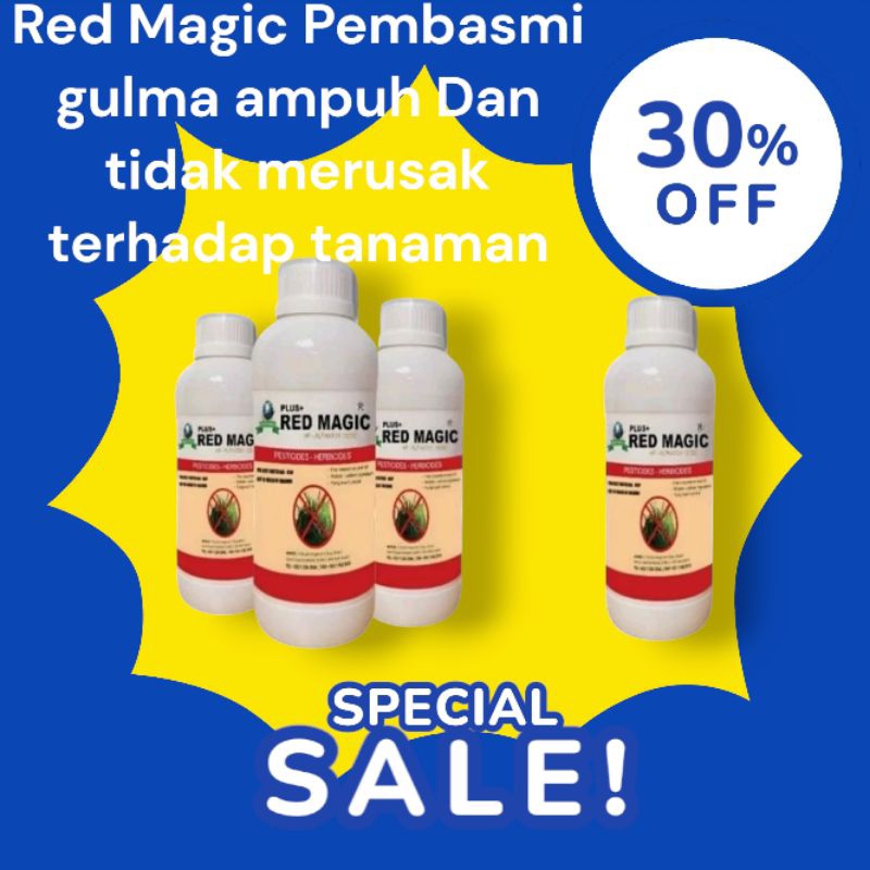 Jual BELII 3 BOTOL GRATIS 1 BOTOL NEW READ MAGIC Pembasmi Gulma ...