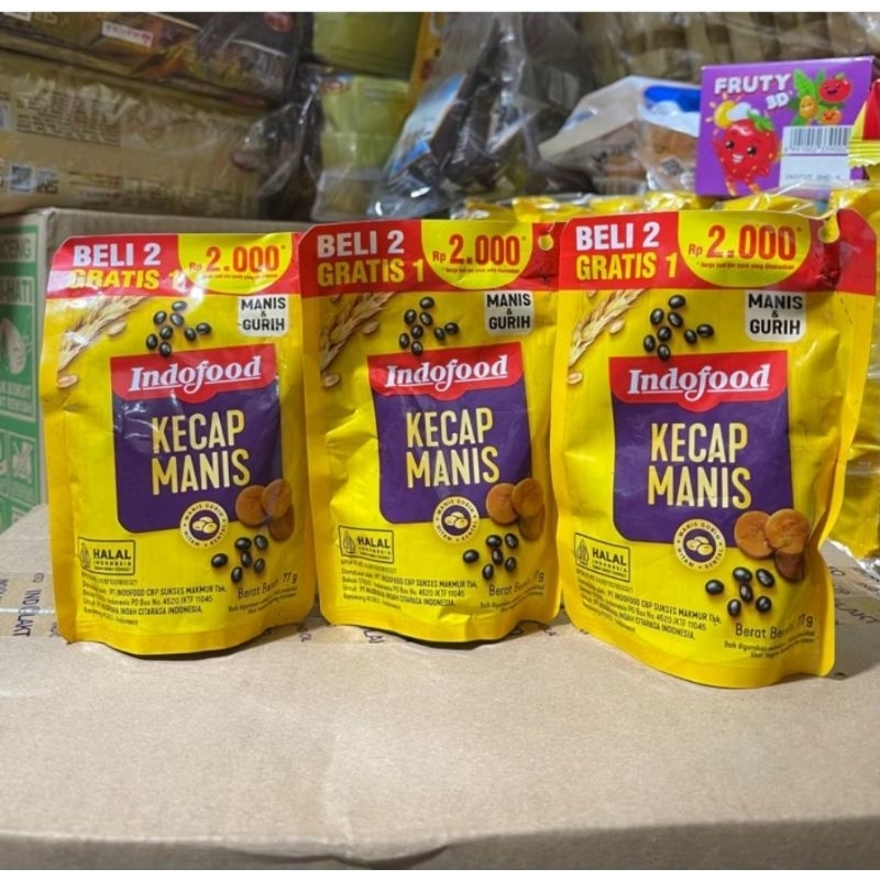 Jual KECAP INDOFOOD 77GR (ISI 1 PCS) | Shopee Indonesia