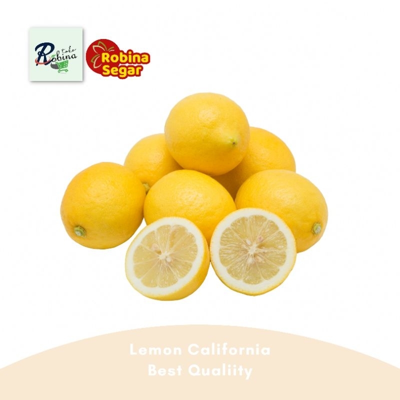 Jual Lemon California Kualitas Super 1 Kg | Shopee Indonesia