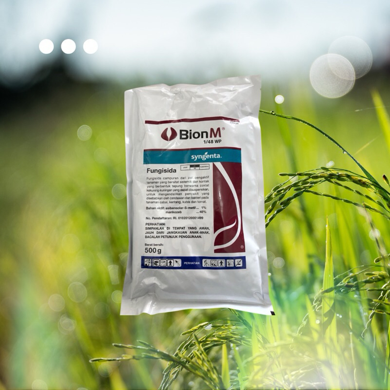 Jual Fungisida Bion M 1/48 WP 500 gram | Shopee Indonesia