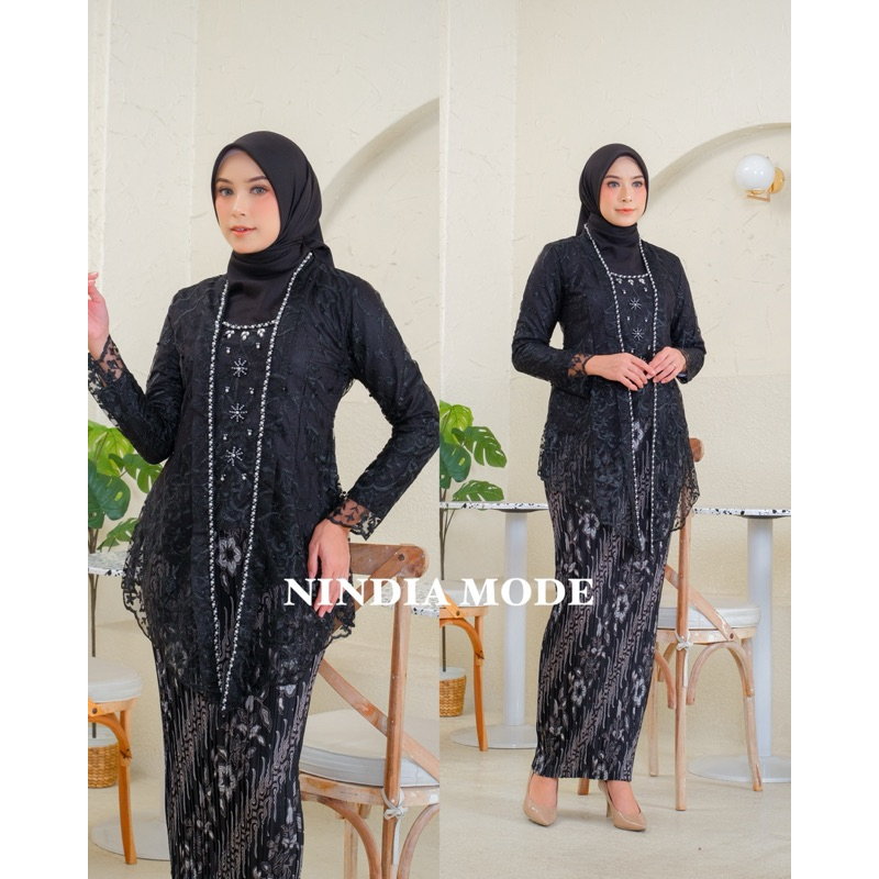 Jual NM-SET KEBAYA KUTU BARU TILE/KEBAYA WISUDA/KEBAYA MODERN/KEBAYA PESTA | Shopee Indonesia