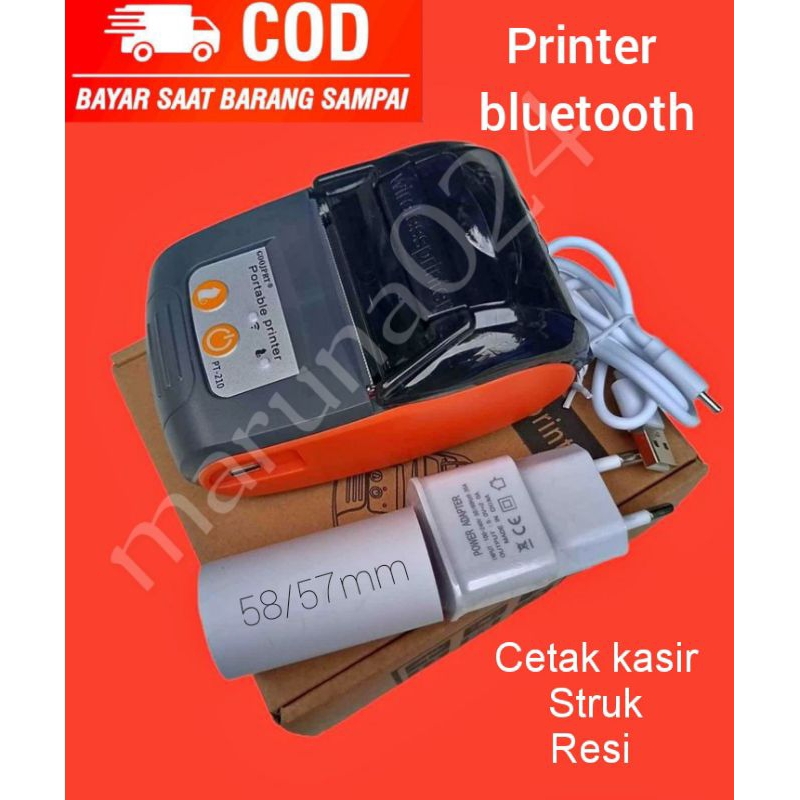 Jual printer bluetooth thermal cetak struk resi dll 58mm poslite ...