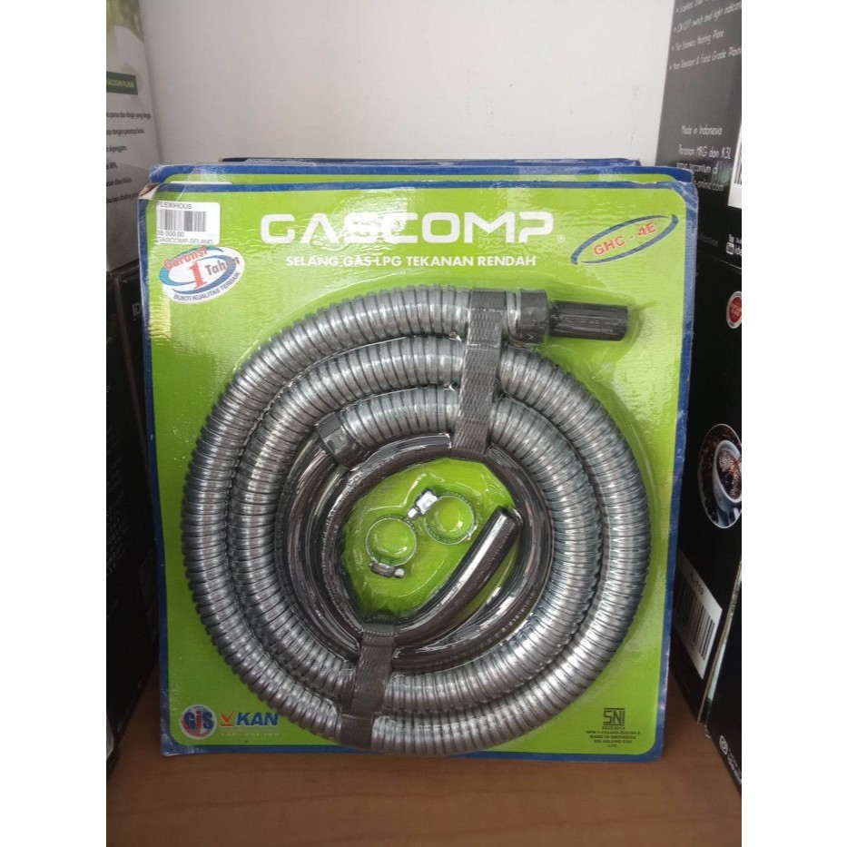Jual Gascomp Selang Regulator Kompor Gas / Selang Meteran Spiral Lpg ...