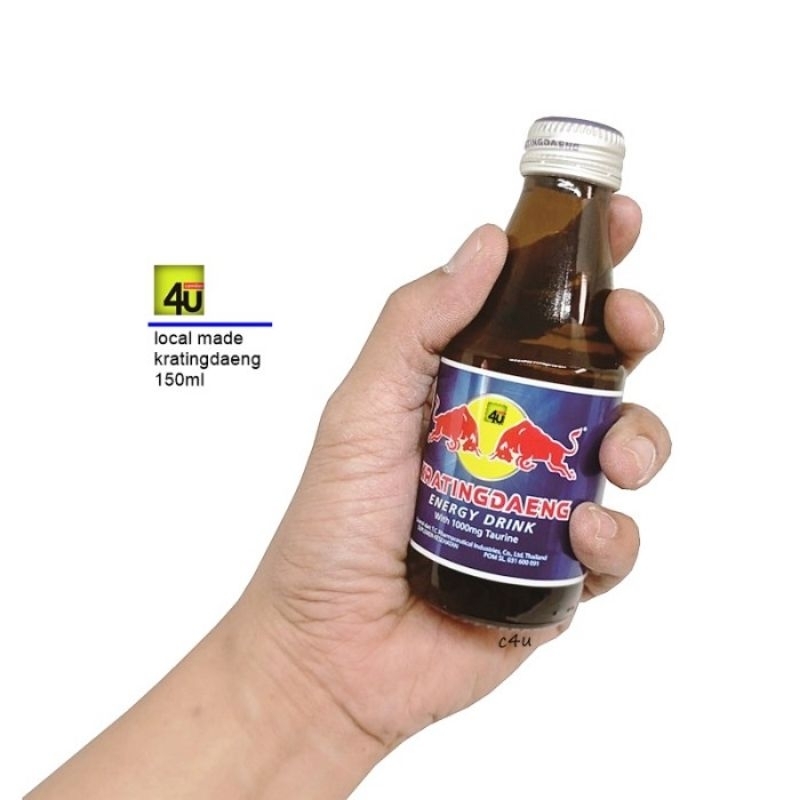 Jual KRATINGDAENG 150 ml/ Kratingdaeng Energy Drink Botol 150 ml (1 ...