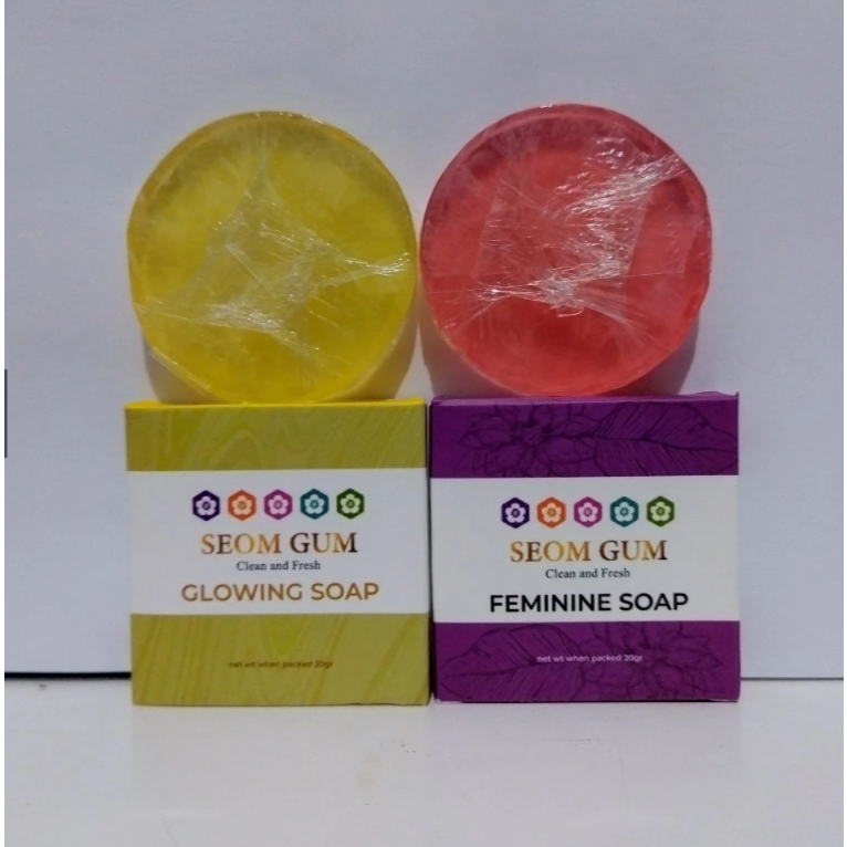 Jual seom gum glowing soap feminine 10 pcs | Shopee Indonesia