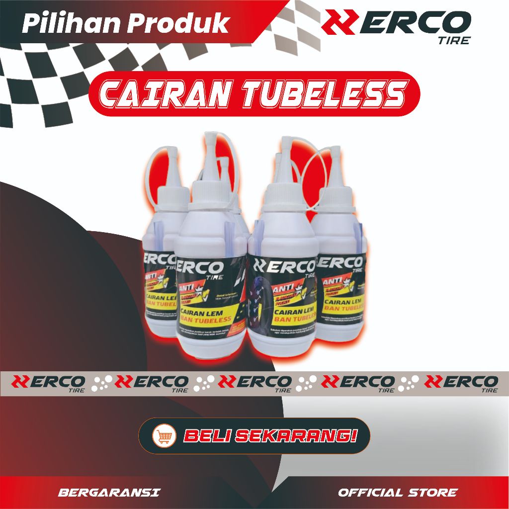 Jual ERCO Tyre Sealant / Cairan Tubeless Anti Ban Bocor 350 ml | Shopee ...