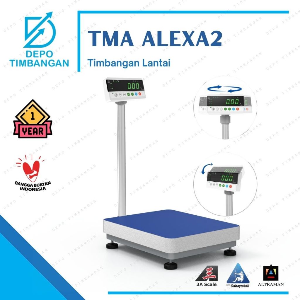 Jual Timbangan Duduk Digital Cahaya Adil TM-Alexa-A 150kg | Shopee ...