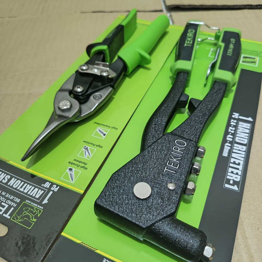 Jual Gunting Holo, Tang Rivet & Paku Rivet (435) 3,2mm x 100pcs (Tang ...