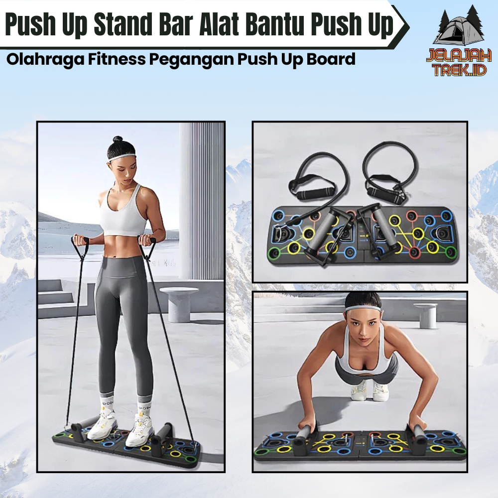 Jual 【TBE】Push Up Stand Bar Alat Bantu Push Up Bar Olahraga Fitness ...