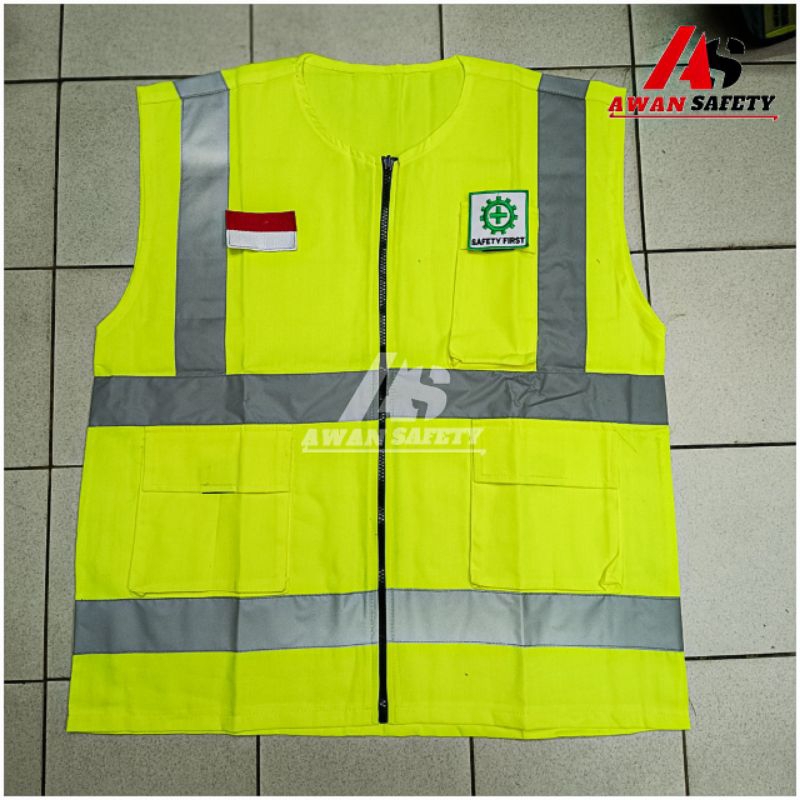 Jual ROMPI SAFETY HSE BAHAN KAIN DRILL K3 PROYEK RESLETING MURAH ...