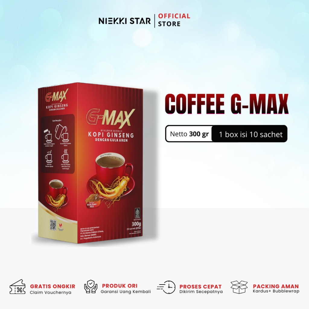 Jual Kopi Stamina Pria - Kopi G-Max - Kopi Ginseng Gula Aren Terlaris Tanpa Efek Samping Aman ...