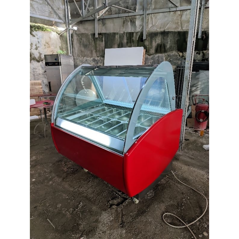 Jual SHOWCASE GELATO 12 BIN (BEKAS) | Shopee Indonesia