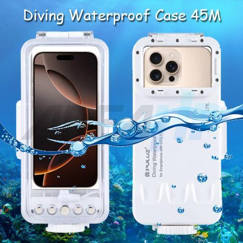 Jual Puluz Diving Waterproof Case Casing Cover 45M iPhone 7 8 SE X XR ...