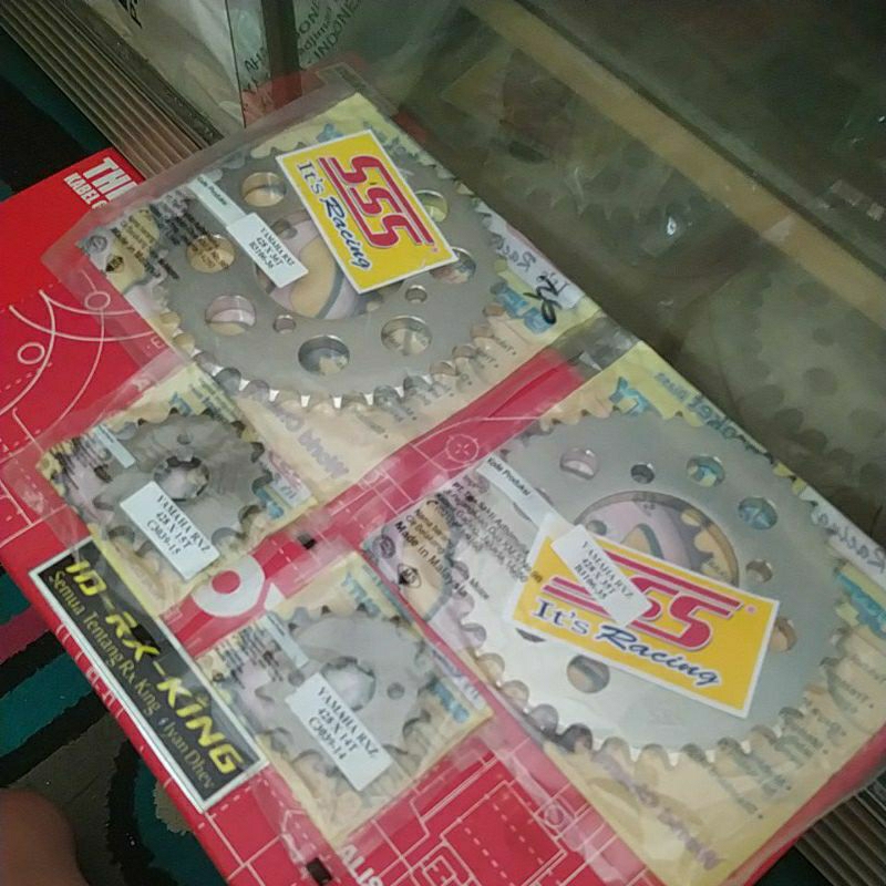 Jual GEAR TRIPLE SSS RXKING RXZ F1ZR VEGA JUPITER 428 BELAKANG 35 36 RACING BALAP DAN HARIAN ...