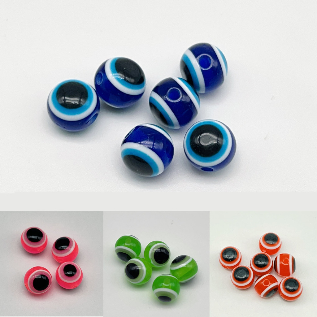 Jual Manik Manik Devil Eye Pink Hijau Biru Mote Munte Monte Mata ...