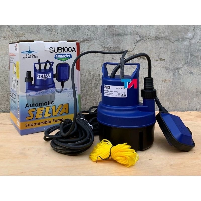 Jual POMPA CELUP LISTRIK SELVA SUB-100 100 watt Otomatis | SUBMERSIBLE ...