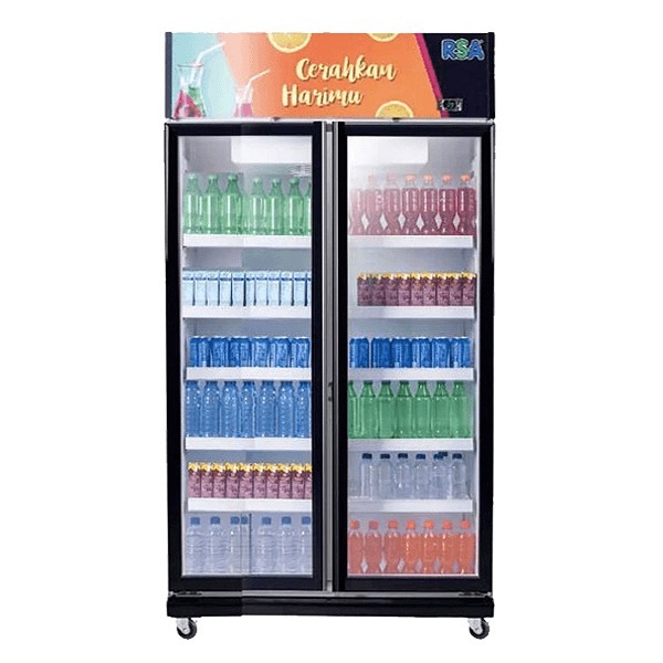 Jual RSA OPAL DISPLAY COOLER // LEMARI PENDINGIN MINUMAN CAP 575L 8 RAK ...