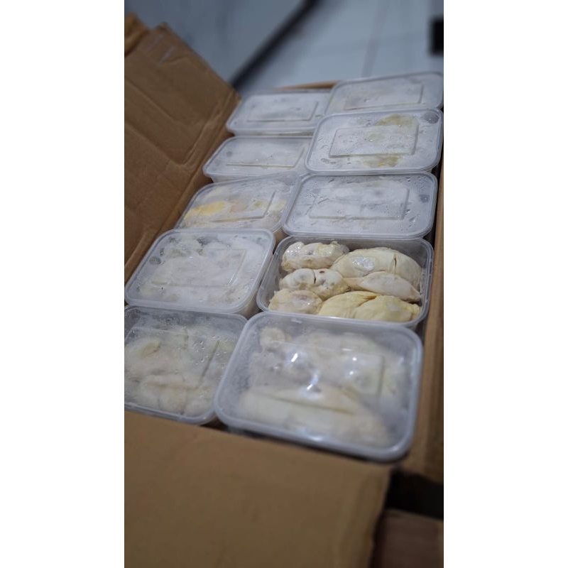 Jual Durian Kupas Sumatera Durian Kupas Dijamin Manis Durian Duoan Box ...