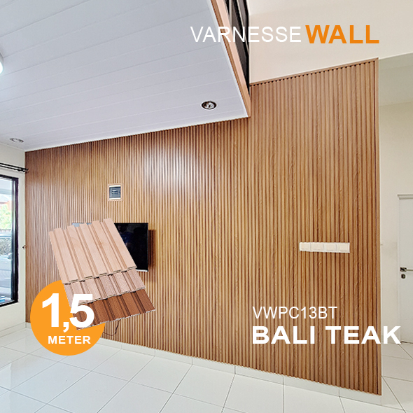 Jual VARNESSE Wpc Wall Panel 150 cm Fluted Panel Wall 10 mm | Shopee ...