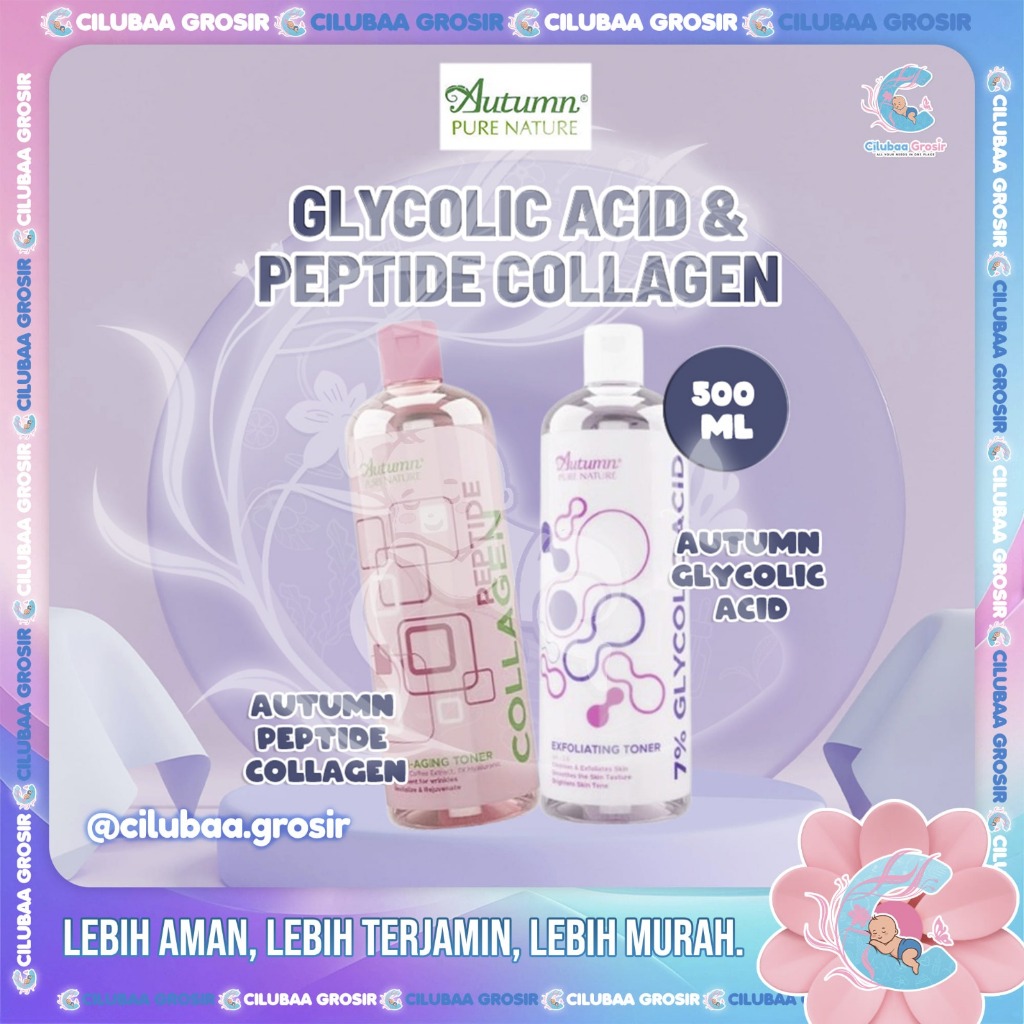 Jual AUTUMN Glycolic Acid 7% Toning Solution Exfoliating Toner 500ml ...