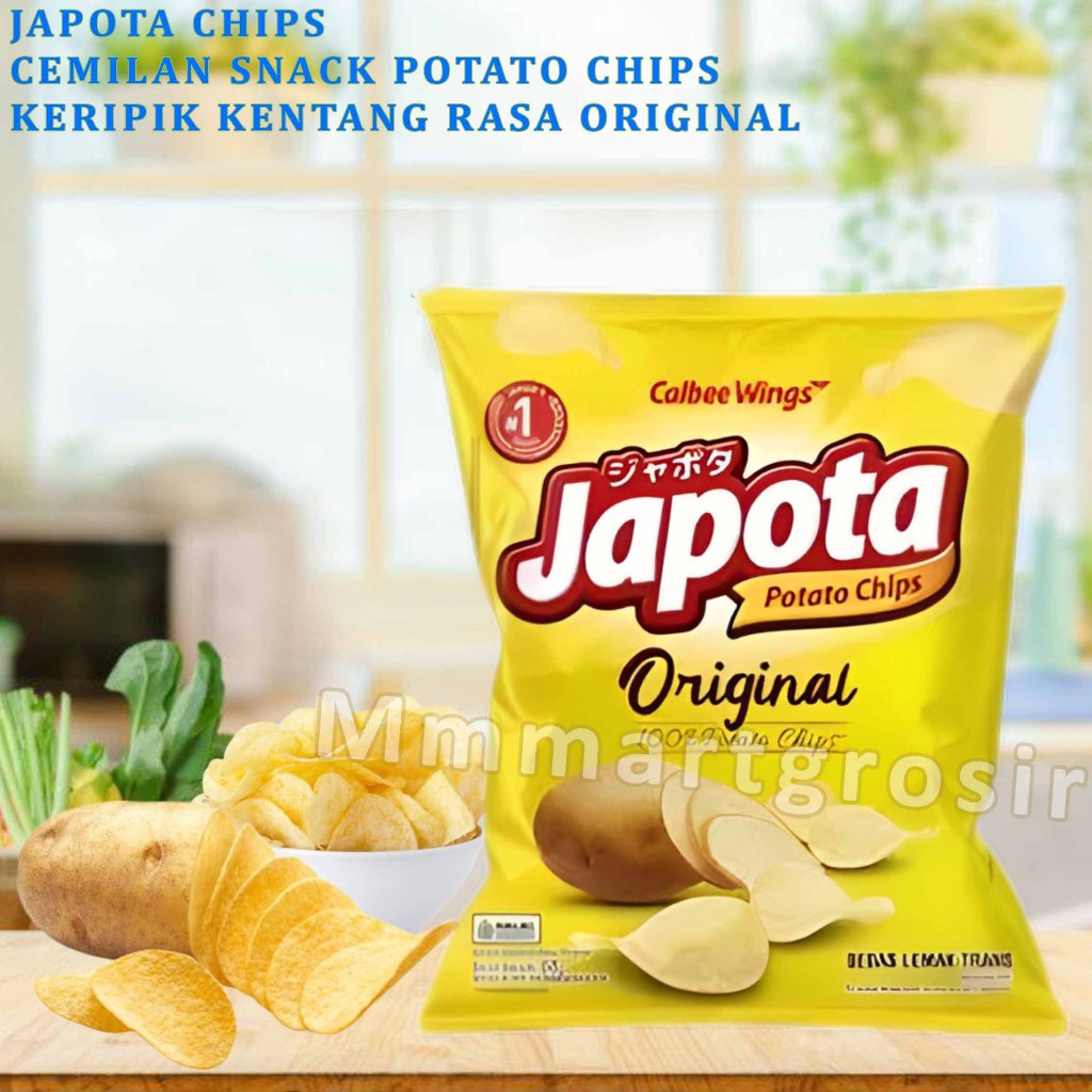 Jual Japota Chips / Cemilan Snack Potato Chips / Keripik Kentang Rasa ...