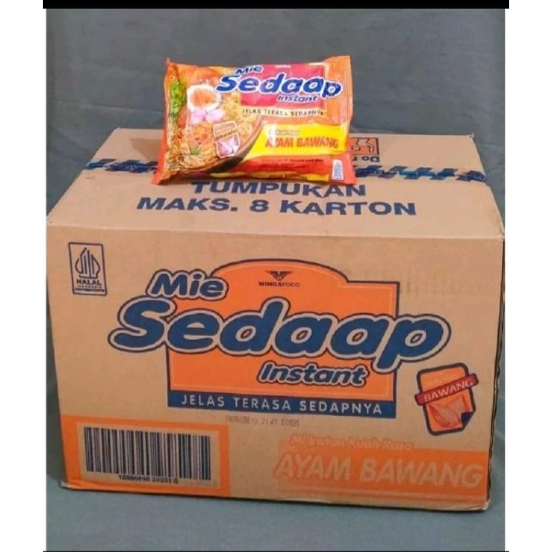 Jual MI Sedap Ayam bawang 1 dus isi 40 pcs | Shopee Indonesia